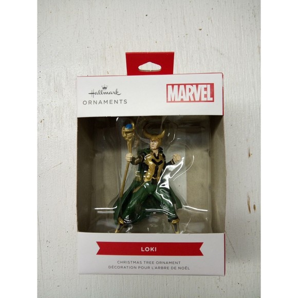 Hallmark | Holiday | Marvel Avengers Loki 222 Ornament Hallmark ...